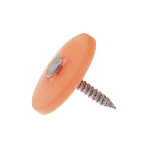 Roofing Nails Plastic Cap 1 in. Galvanized Felt Paper Tyvek House Wrap ...