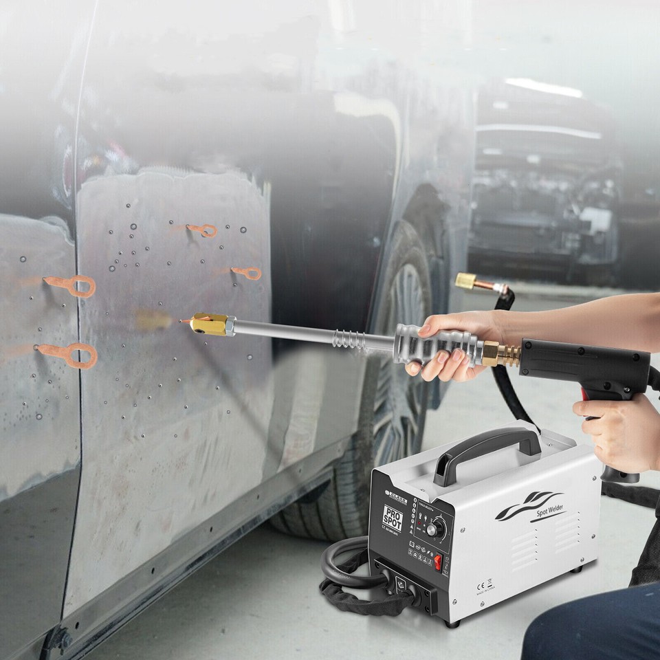 PRO 220V Spot Dent Puller Machine 1.8KW Welder 5Modes Car Body Dent ...
