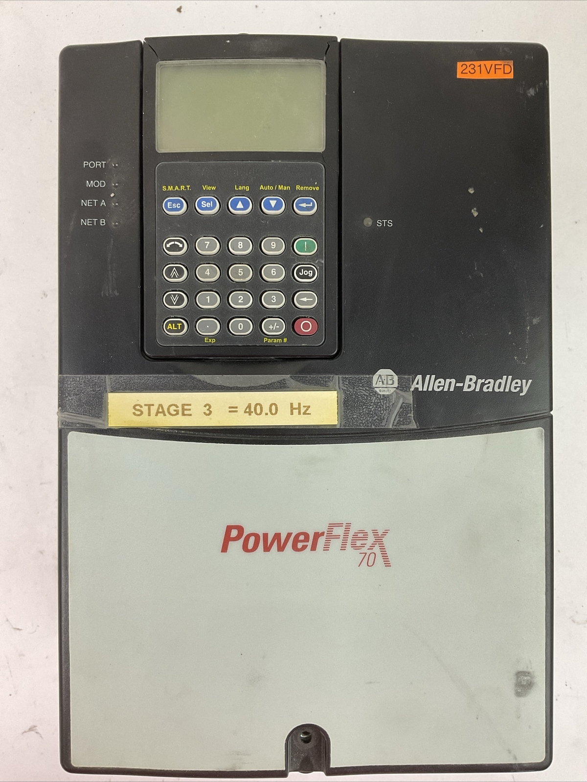 ALLEN BRADLEY 20AD011A3AYNANNN AC DRIVE SER A FIRMWARE 2.009 20-HIM-A3 ...