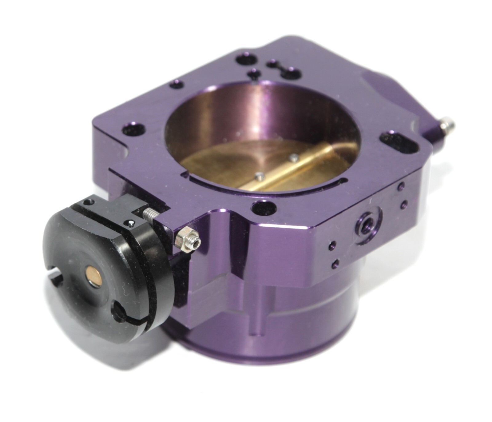 PURPLE/BLACK 70mm Big Throttle Body Performance Upgrade Anodized B/D/F ...