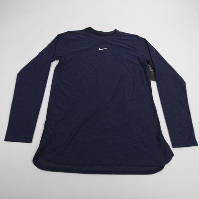 Nike Dri-Fit Long Sleeve Shirt Men's Navy New with Tags | eBay