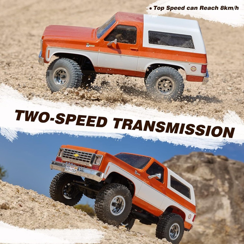 FMS 1/24 RC Crawler Officially Licensed K5 Blazer RC FCX24 Remote ...