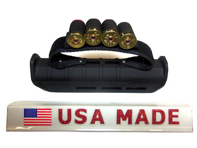 REMINGTON 870 TAC-14 M-LOC FOREARM STRAP WITH 4 SHELL HOLDER * LIFETIME ...