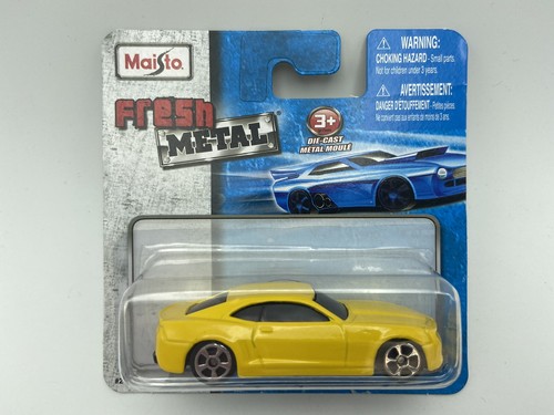 Maisto Fresh Metal Vehicles 2006 Chevrolet Camaro Concept Yellow FREE ...