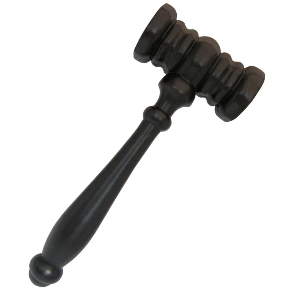 Near Me Rubie's Classic 10" Judge Gavel Hammer Costume Accessory Prop ...