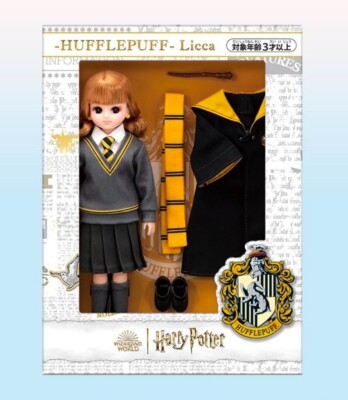Harry Potter Hufflepuff Licca-chan Doll Takara Tomy Hogwarts From Japan ...