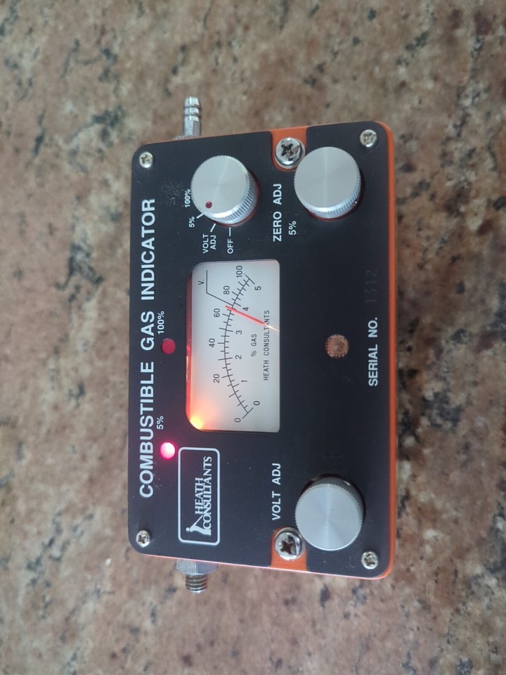 Heath Consultants Combustible Gas Indicator Detector | eBay
