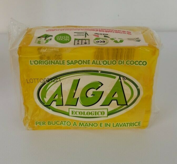 Alga sapone ecologico molle all'olio di cocco per bucato a mano e ...