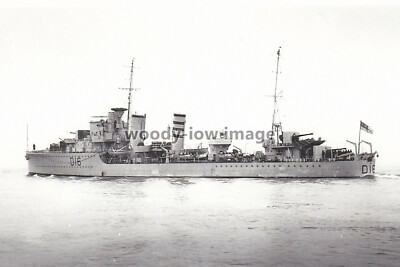 rp11752 - Royal Navy Warship - HMS Ivanhoe , built 1937 lost 1940 ...
