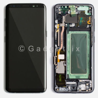 LCD Display Touch Screen Digitizer Frame Replacement For Samsung Galaxy ...