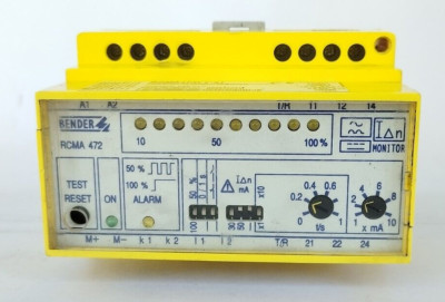 RCMA472LY-21 BENDER Residual Current Monitor Power voltage | eBay