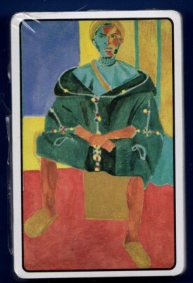 HENRI MATISSE SEATED RIFFIAN NEW PLAYING CARDS DECK 1994 KIMBELL ART ...