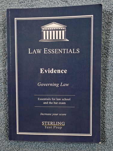 Law Essentials Evidence Governing Law Test Prep Book 3rd Edition Free ...