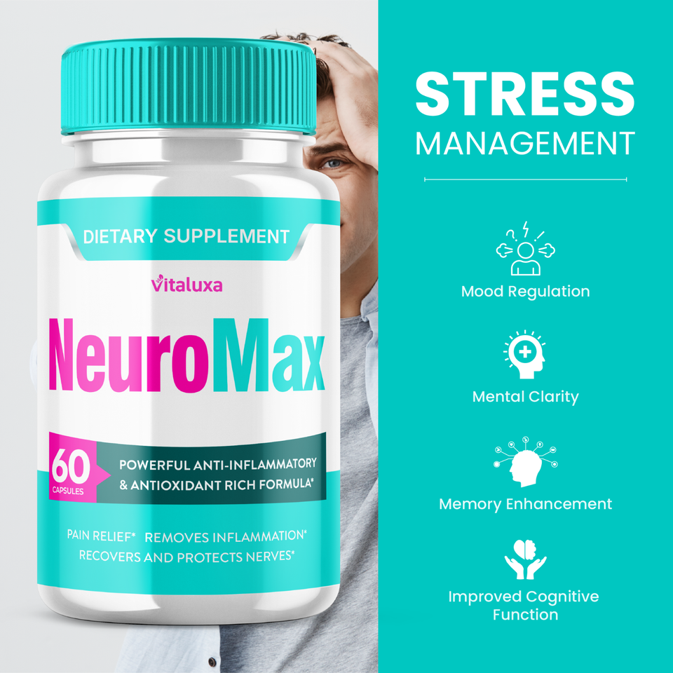 NeuroMax Pills with Natural Formula for Brain Supplement (60 Capsules ...