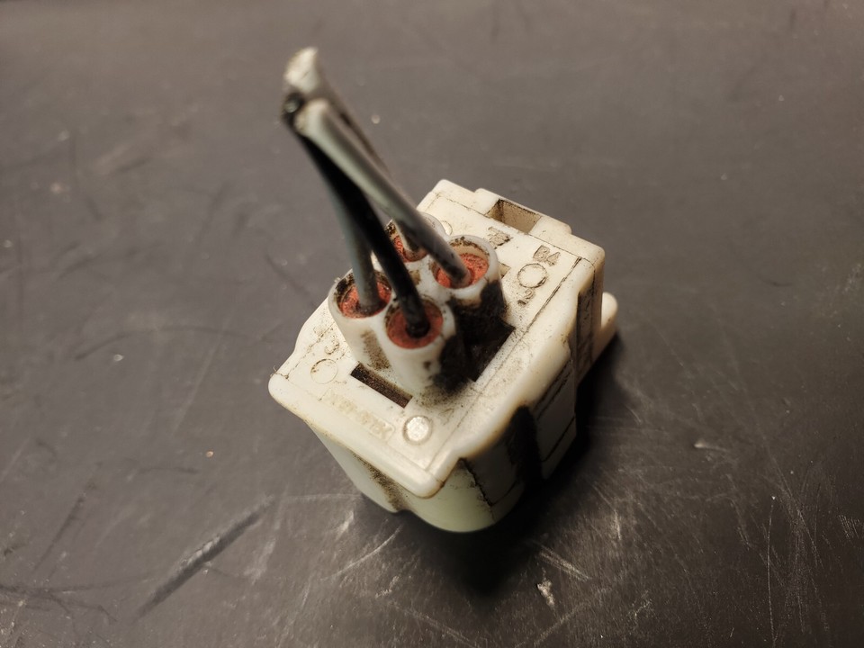 Mopar 5149180AB Oxygen Sensor Electrical Connector Plug Pigtail White ...