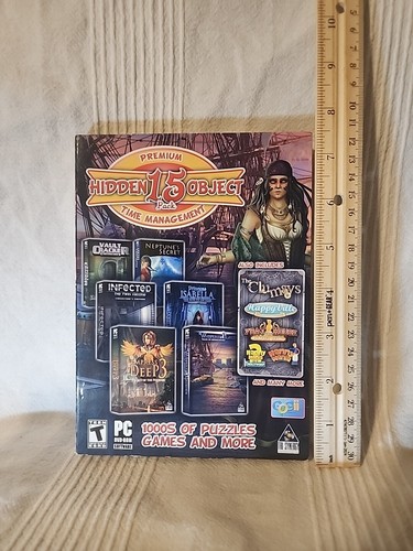 NEW SEALED 15 PACK HIDDEN OBJECT & TIME MANAGEMENT PC DVD-ROM GAME | eBay