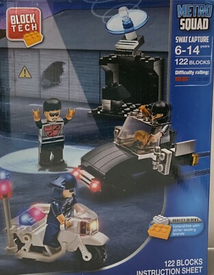 Block Tech Metro Squad Swat Capture | eBay