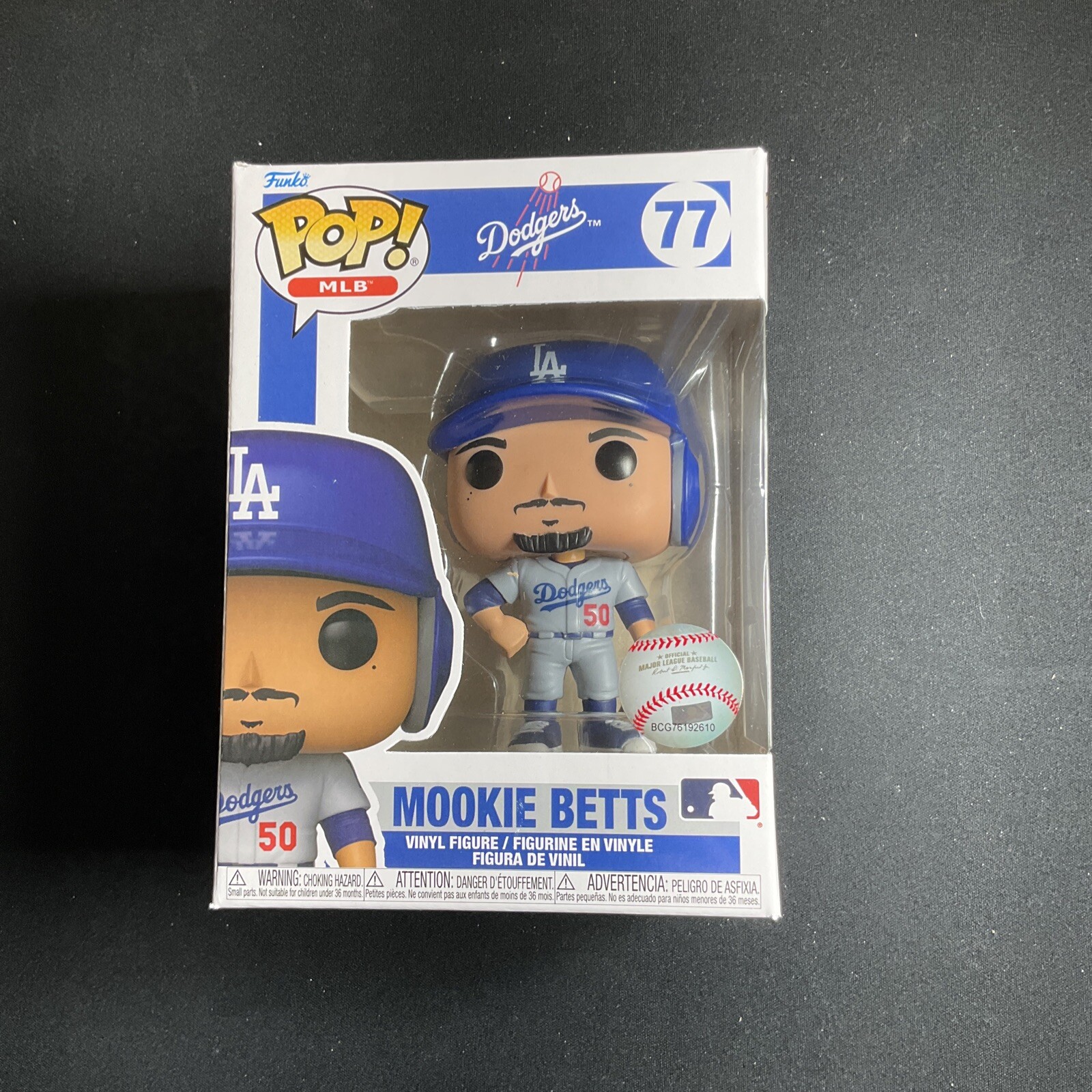 Mookie Betts (Los Angeles Dodgers) Funko Pop! MLB Series 5 889698614689 ...