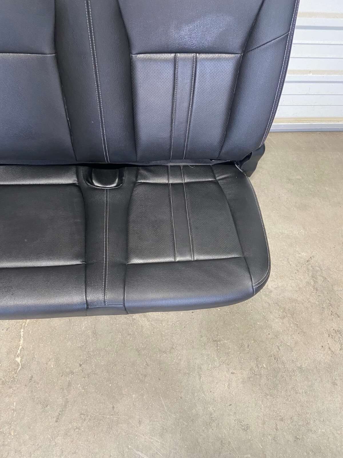 2017-2025 FORD F150 F250 F350 F450 REAR SEATS SEAT BLACK LEATHER CREW ...