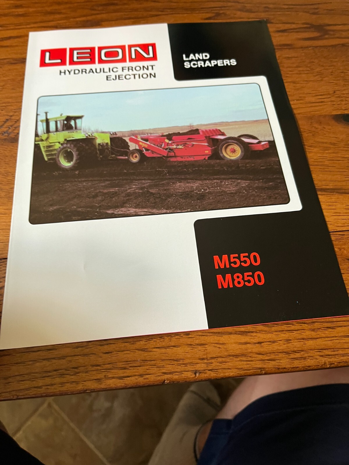 Leon M550 M850 Scraper Brochure FCCA | eBay