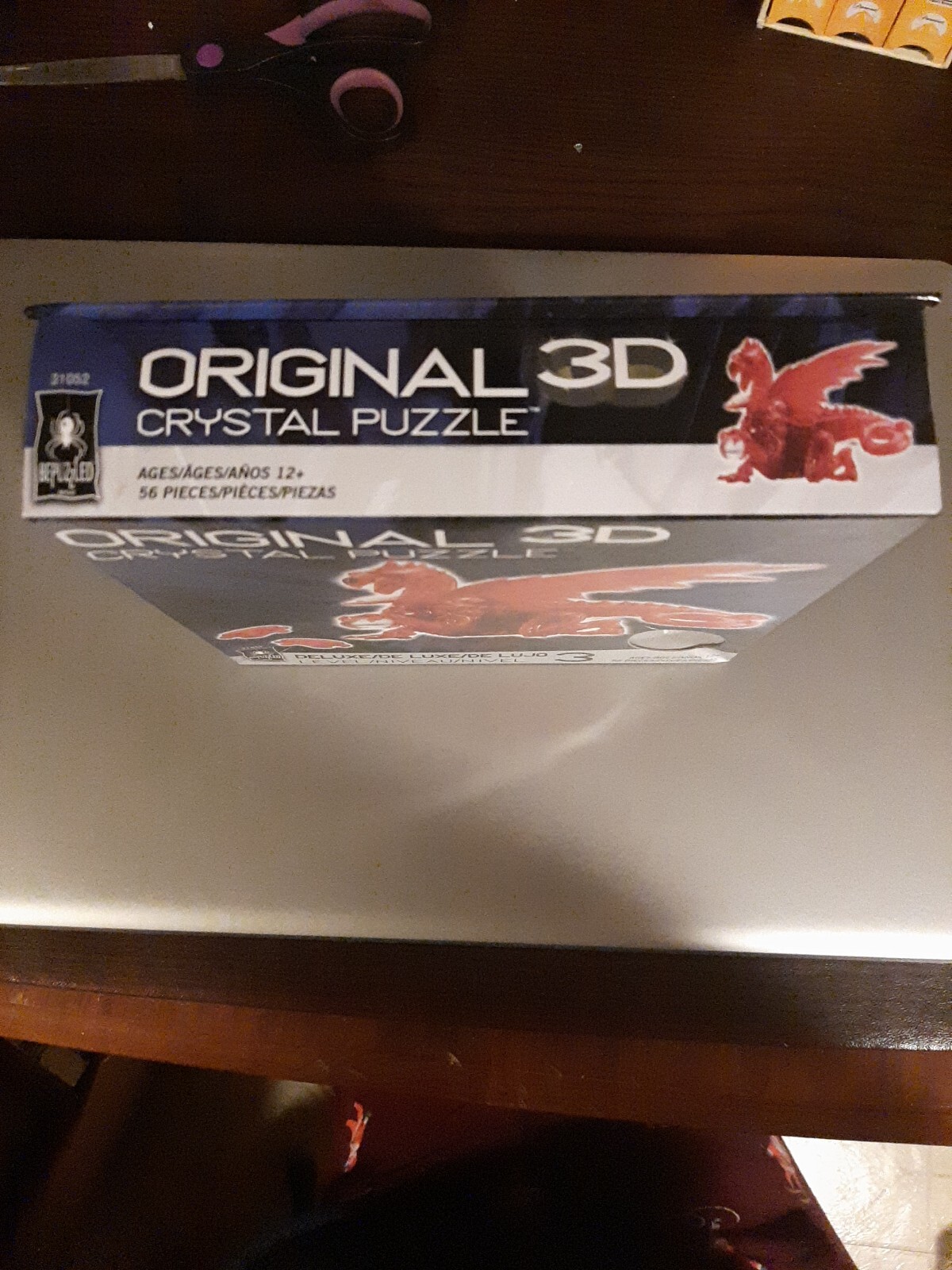 Bepuzzled Deluxe Crystal Red Dragon 3d Puzzle 56pc for sale online | eBay