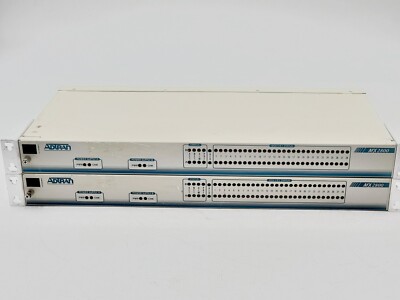 LOT OF 2 - Adtran MX2800 1200290L1 M13 Multiplexer Non-Redundant AC ...