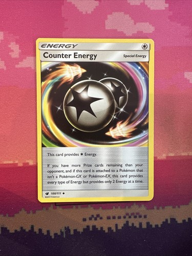 Pokemon Card Counter Energy Crimson Invasion Uncommon 100/111 Near Mint ...