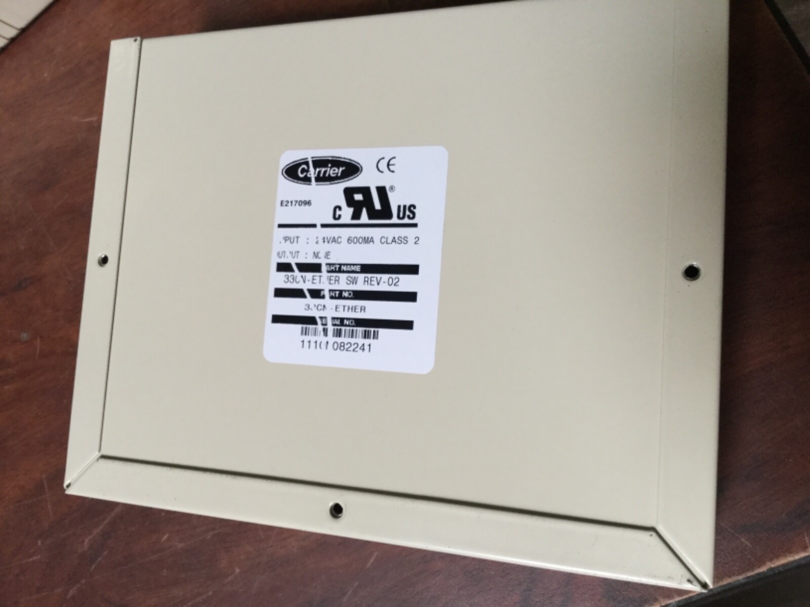Carrier 33cnether CCN to Ethernet Converter 33cn-ether Comfort Network ...