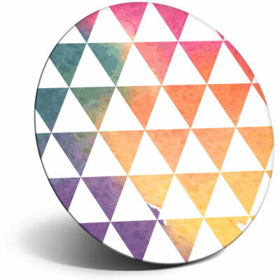 Awesome Fridge Magnet - Abstract Triangles Pattern Ombre Cool Gift ...
