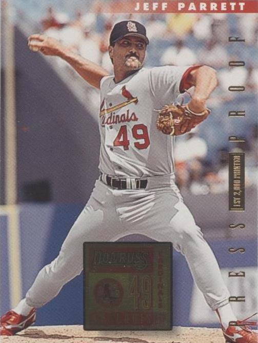 1996 Donruss - Jeff Parrett #542 Press Proof /2000 for sale online | eBay