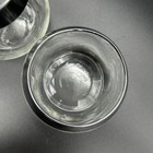 MCM Dorothy Thorpe Style Roly Poly Cream & Sugar with Thick Silver Band ...