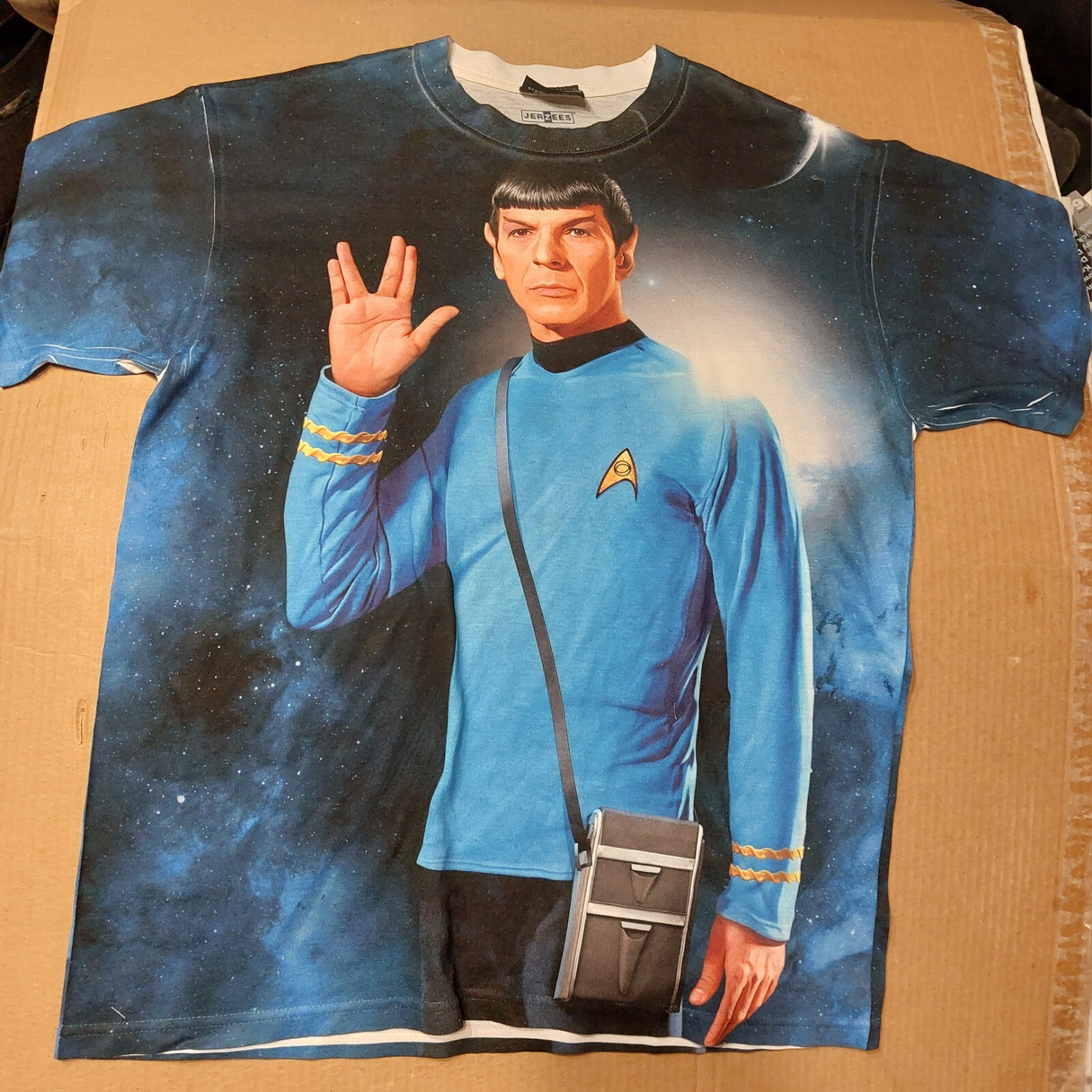 Star Trek TOS Spock Live Long & Prosper Sublimation F… - Gem