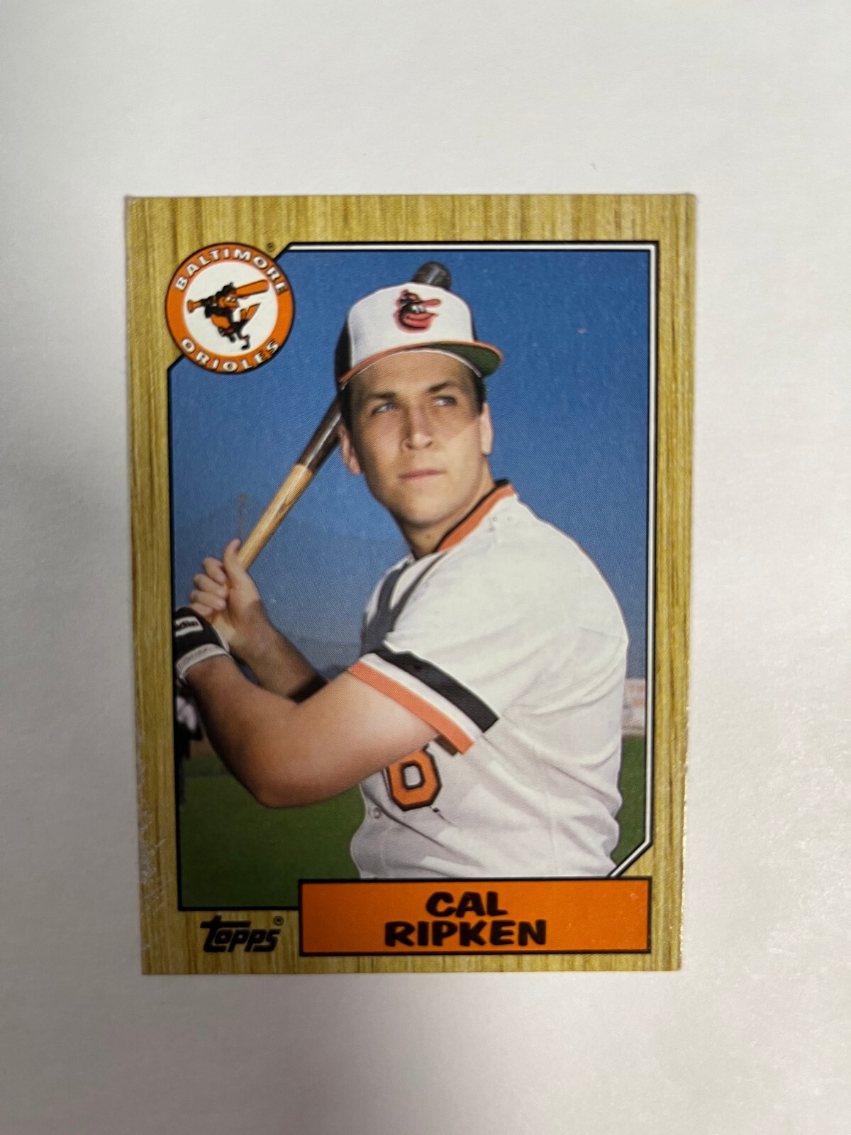 1987 Topps Cal Ripken #784 Baltimore Orioles Tiffany All Star Baseball ...