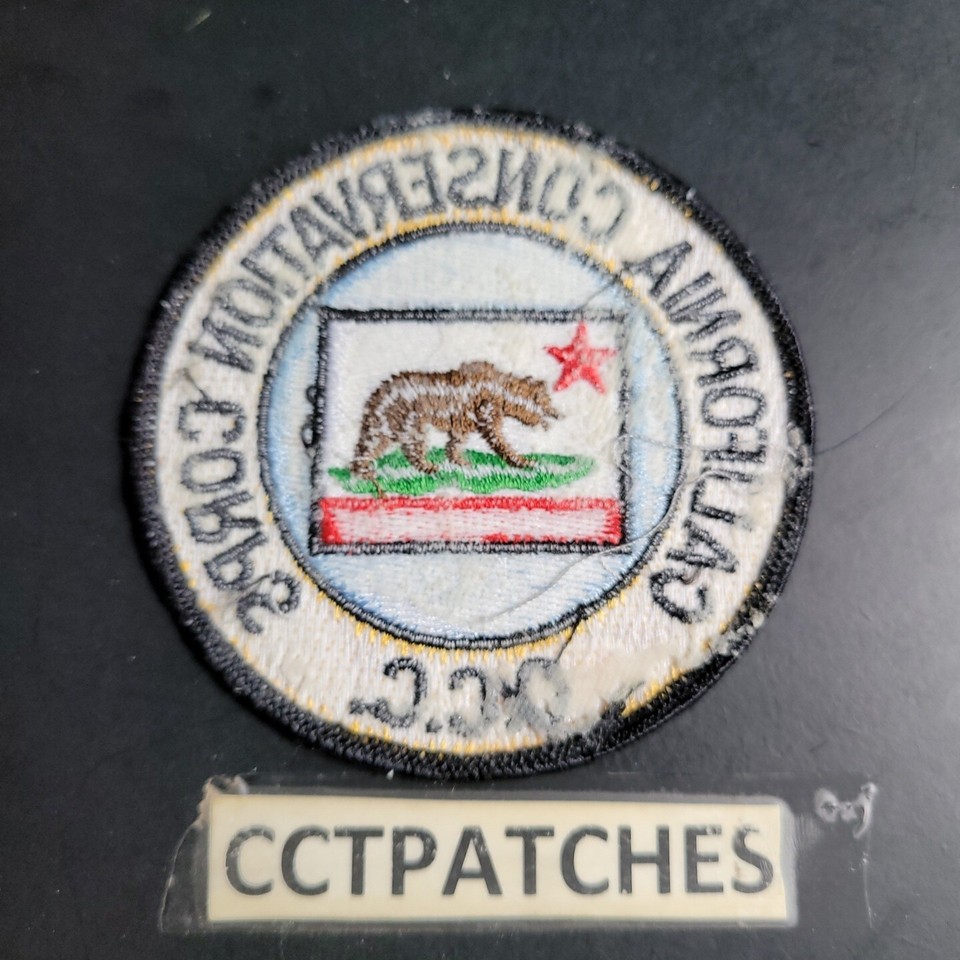 CALIFORNIA CONSERVATION CORPS CCC SHOULDER PATCH CA | eBay