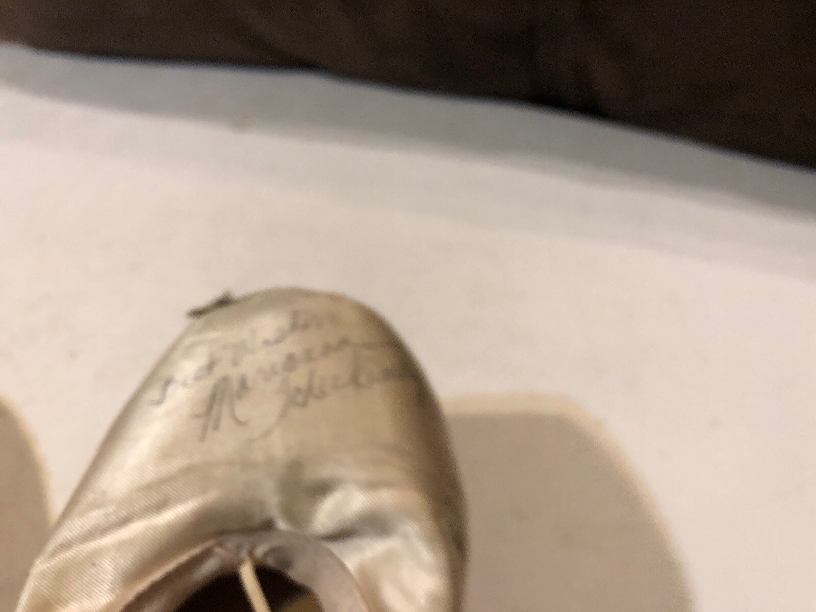 NEW YORK CITY BALLET SIGNED POINTE SHOES MARIANNA TCHERKASSKY | eBay