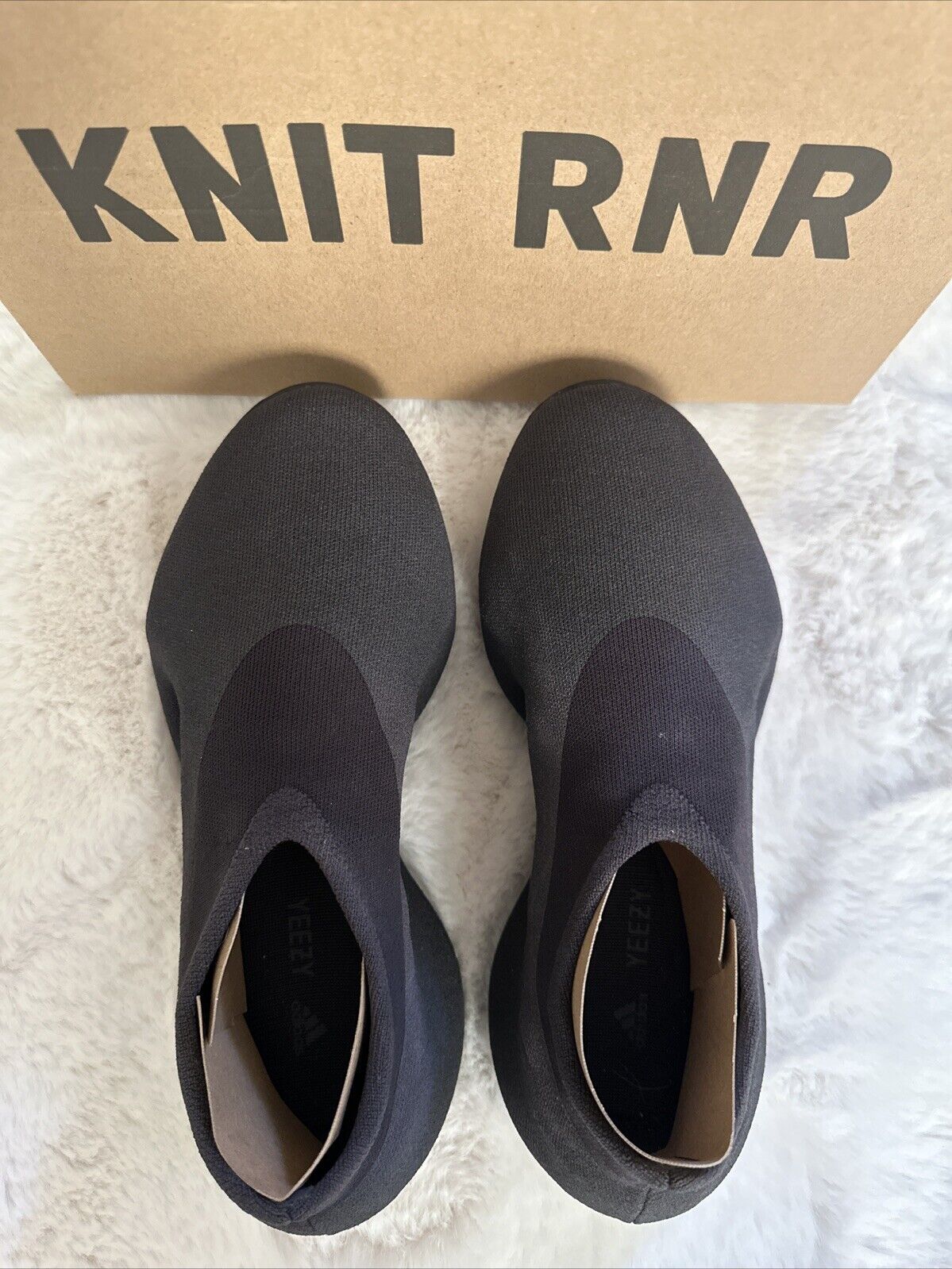 Yeezy Knit RNR Runner Fade Onyx Adidas IE1663 Men’s Size US 10 New In ...