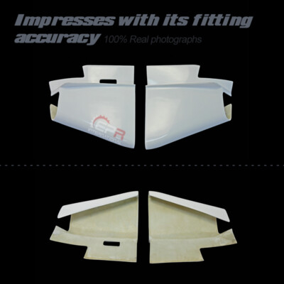 For Z33 350Z VRSA1 Type Fiberglass Rear Diffuser FRP Rear Spat Pair ...