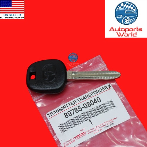 GENUINE TOYOTA TUNDRA FJ CAMRY MASTER KEY TRANSPONDER TRANSMITTER 89785 ...
