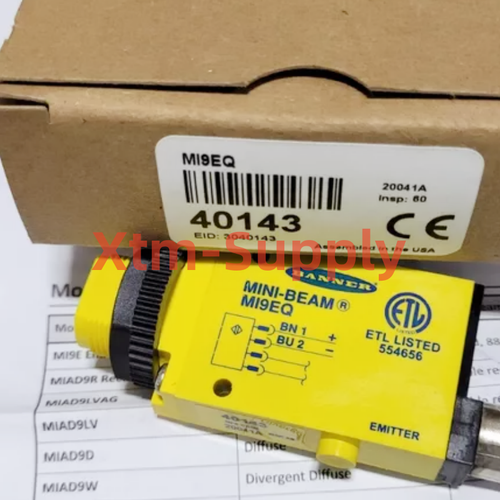1PC Brand new BANNER MI9EQ Photoelectric Sensor 40143 6919608481262| eBay