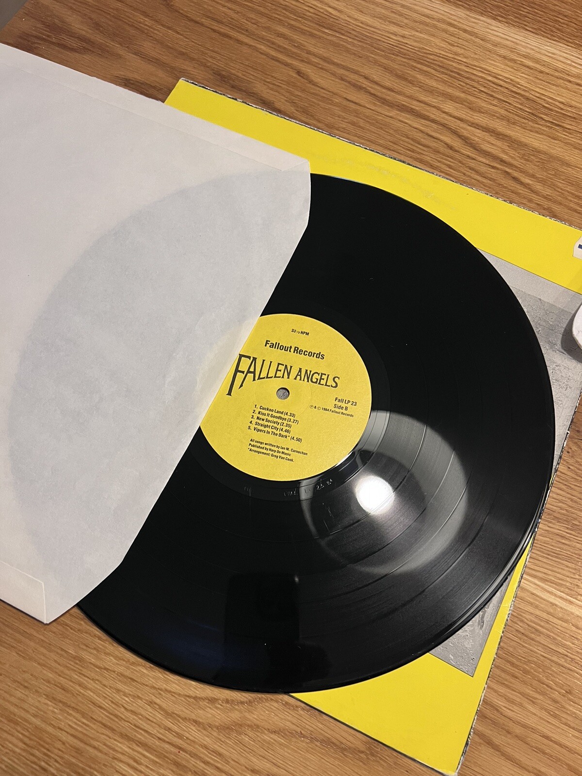 Fallen Angels Fallout Records 84 Vinyl LP | eBay.de