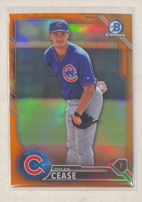 Dylan Cease 2016 Bowman Chrome Gold 08/25 Refractor #BCP171 WHITE SOX ...