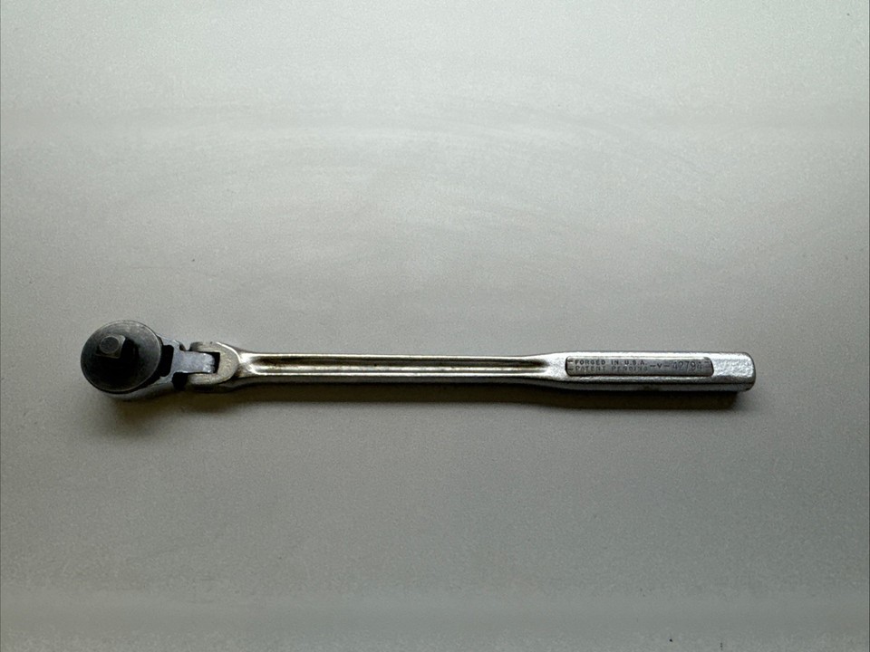 Nice -V- 42794 Vintage 11” long CRAFTSMAN Flex-Head Fine Tooth ⅜” Drive ...