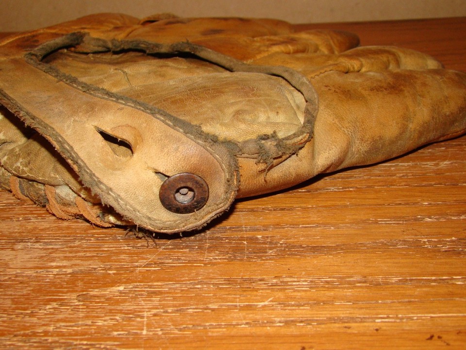 Antique Vintage LHT Split Finger One Inch Web Baseball Glove Mitt | eBay