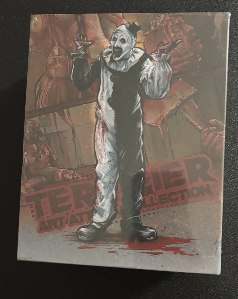 Terrifier 1,2,3 Art Attack Limited Collector 4k blu ray box set new ...