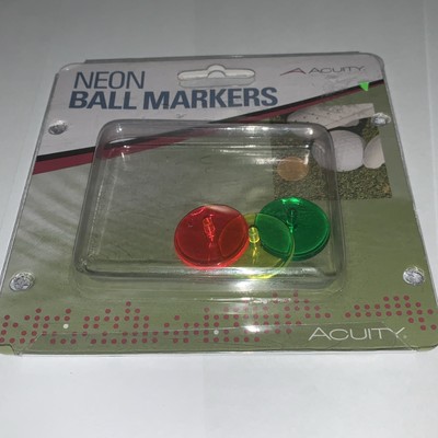 Acutity Neon Ball Markers | eBay