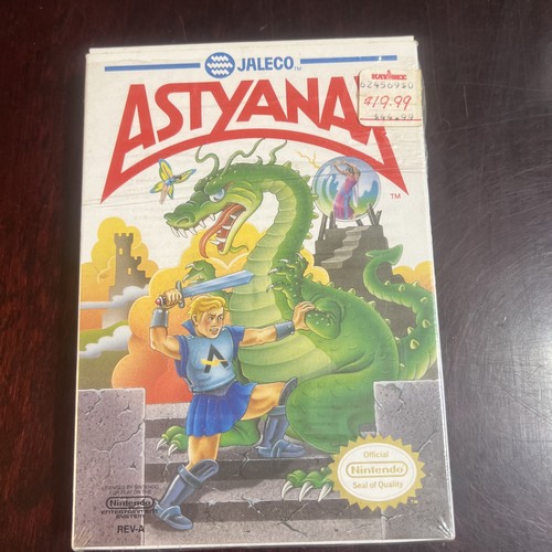 COMPLETE Astyanax NES Nintendo CIB Manual BOX Game CARTRIDGE Sleeve | eBay