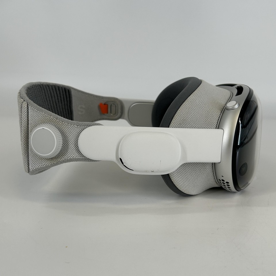 Apple Vision Pro VR Headset 256GB w/ Light Seal-21W/Solo Knit Band-S ...