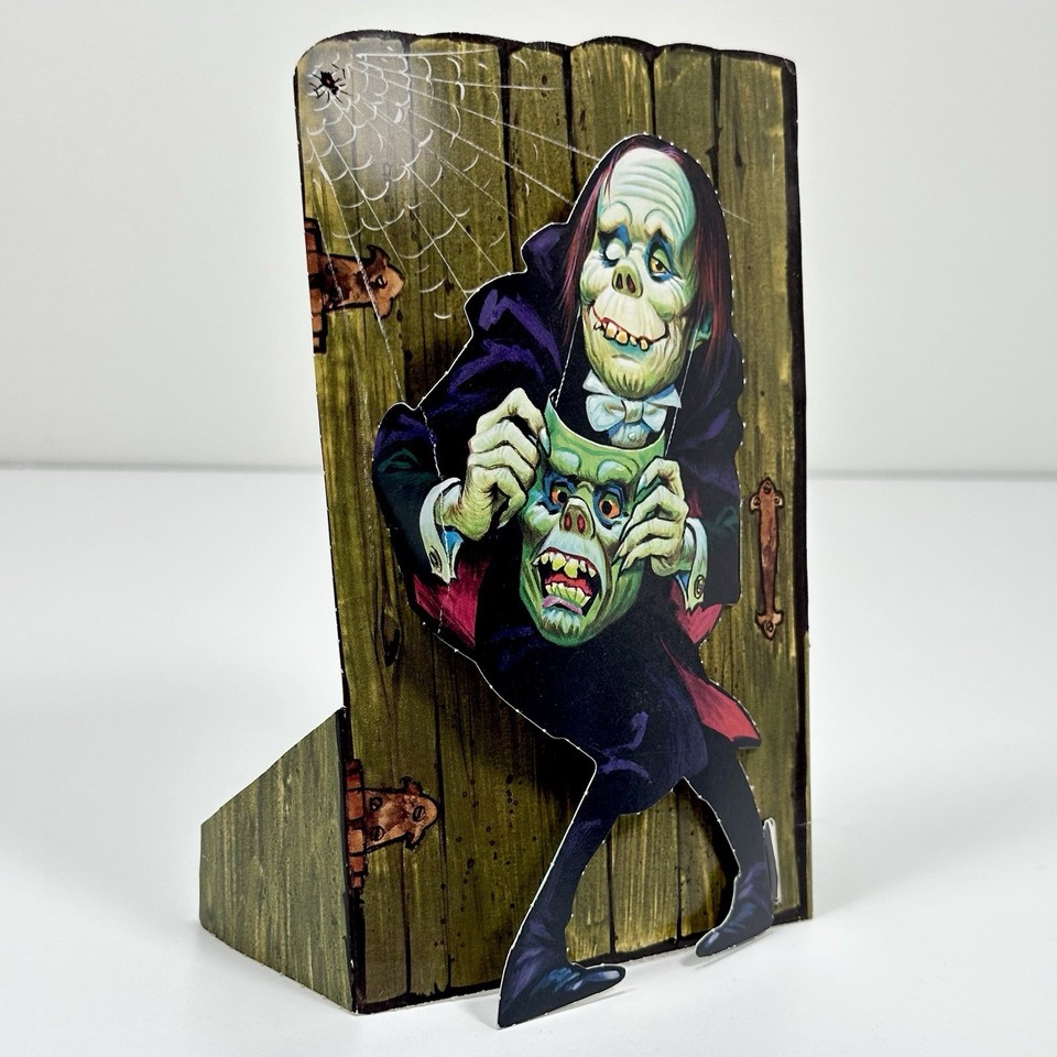 Pete Hawley Halloween Cut Out Frankenstein Table Display 7” 2 Piece | eBay