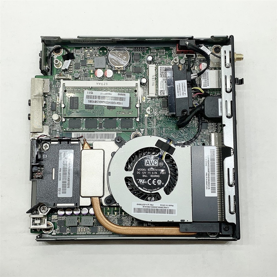Lenovo ThinkCentre M93p Micro PC Intel i5 4570T 2.90GHZ 8GB RAM NO HDD ...