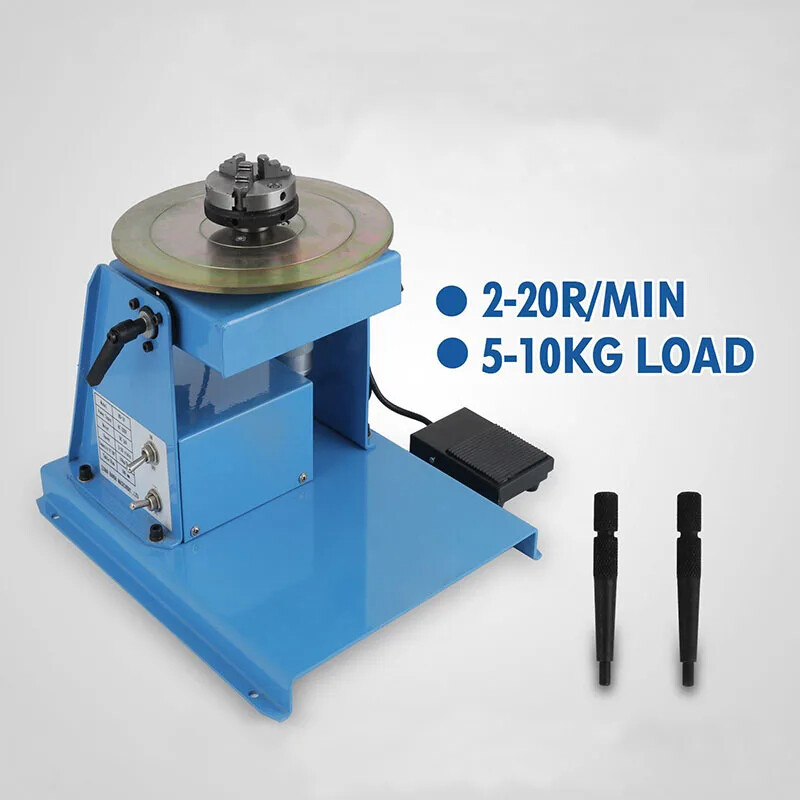 10KG Small Welding Positioner Combined Automatic Welding Turntable ...